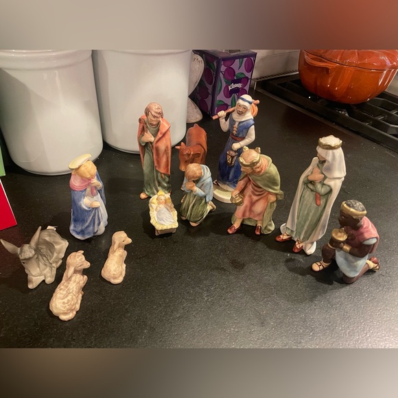 Goebel | Holiday | Vintage 96s W Goebel Of West Germany Nativity Set ...